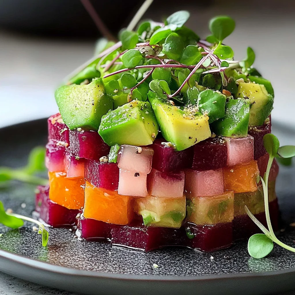 Rote Bete Tatar Mit Avocado